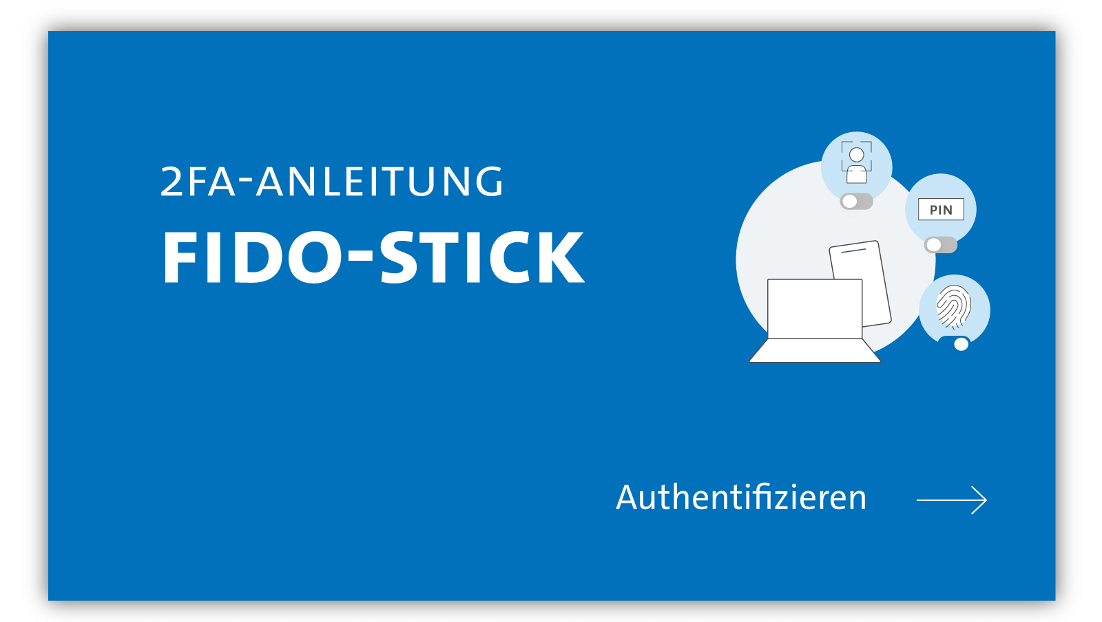 2. FIDO-Stick: authentifzieren (Anleitung) : RRZ : Universität Hamburg