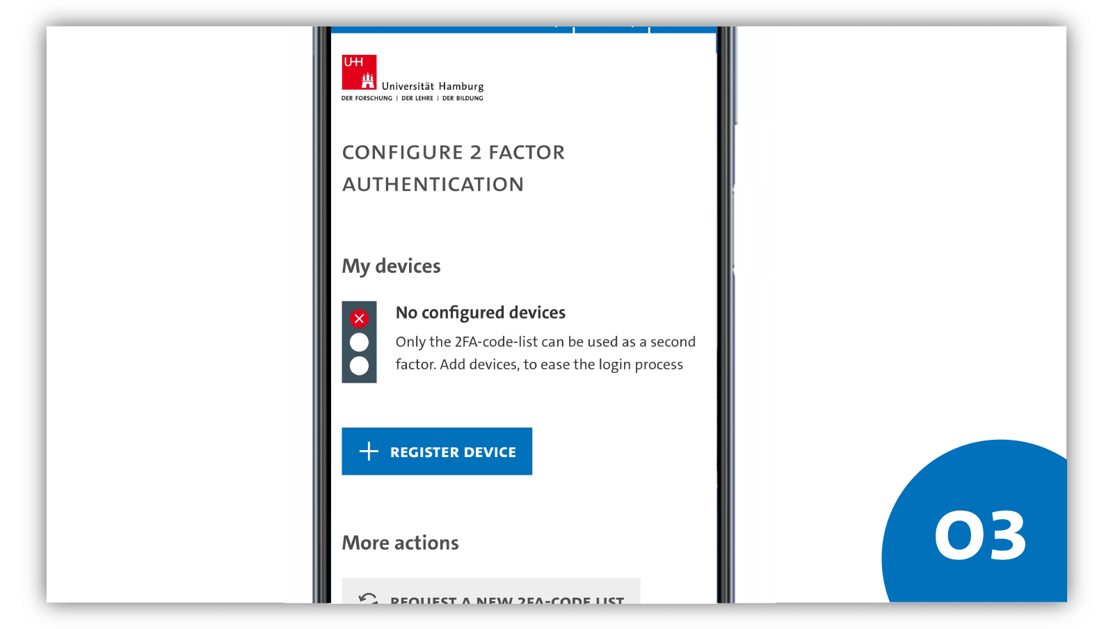 2. Register Android device (instruction) : RRZ : University of Hamburg