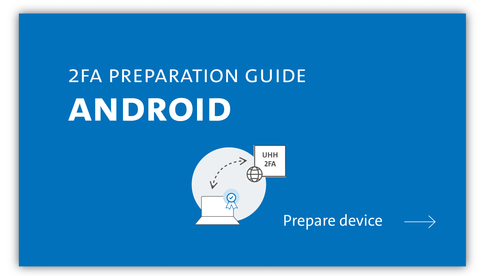 1. Prepare Android device (instruction) : RRZ : University of Hamburg