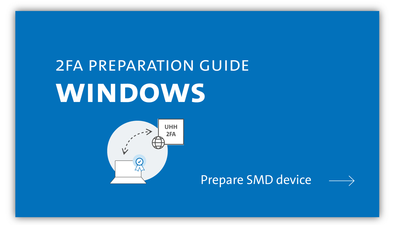 1. Prepare Windows SMD device (instruction) : RRZ : University of Hamburg