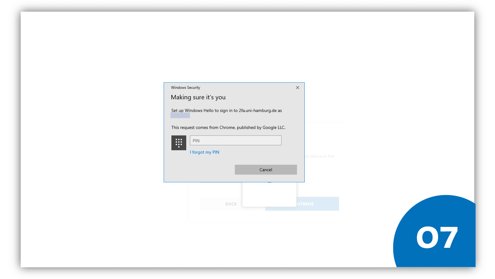 2. Register Windows device (instruction) : RRZ : University of Hamburg